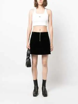 MISBHV Logo-embroidered Top - White