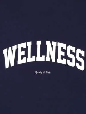 Sporty & Rich Logo-print Cotton Sweatshirt