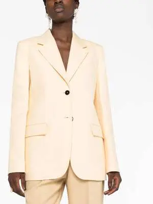 JIL SANDER Cotton-twill Blazer