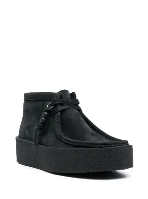 Clarks Lace-up Ankle Boots - Black