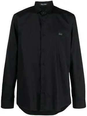 Philipp Plein Sugar Daddy Skull&bones Shirt - Black