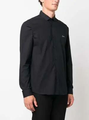 Philipp Plein Sugar Daddy Cut Ls Shirt - Black