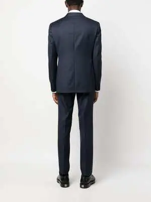 LUIGI BIANCHI MANTOVA Single-breasted Virgin Wool Suit