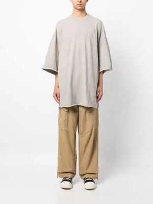 Rick Owens Half-length Sleeved T-shirt - Brown