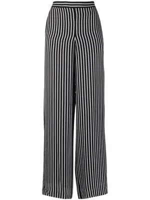 Michael Kors Striped Wide-leg Trousers