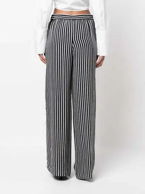 Michael Kors Striped Wide-leg Trousers