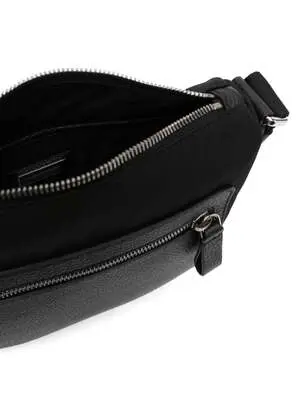 Giorgio Armani Logo-debossed Zip-fastening Shoulder Bag