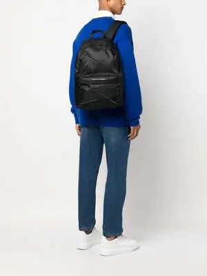 Tommy Hilfiger Logo-print Zipped Backpack