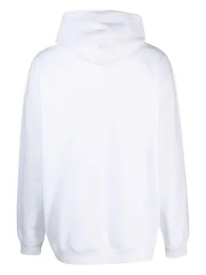 VTMNTS Logo-print Drawstring Hoodie - White