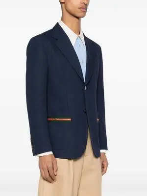 Gucci Web Stripe-embellished Blazer