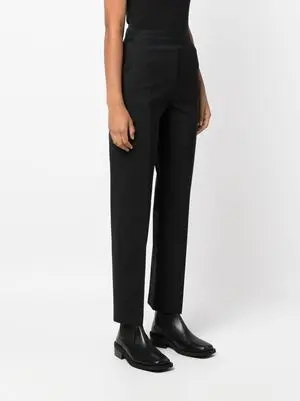 MSGM Logo-waistband Tapered Trousers