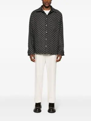 Gucci Double G Embroidered Tailored Trousers