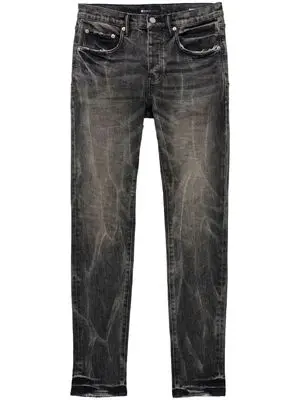 Purple Brand Acid Wash Jeans For Men