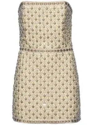 Retrofete Heather Crystal-embellished Mini Dress