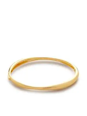 Monica Vinader Nura Reef Thin Bangle - Gold