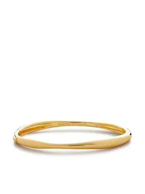 Monica Vinader Nura Reef Thin Bangle - Gold