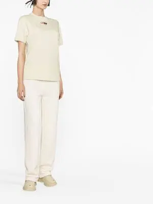 Off-White Graphic-print Cotton T-shirt - Neutrals