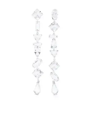 SWAROVSKI Mesmera Crystal-embellished Earrings - Silver