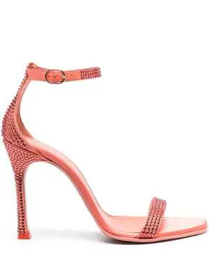 Amina Muaddi Studded Sandals For Women