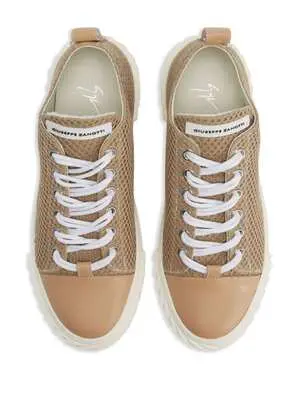 GIUSEPPE ZANOTTI Blabber Lace-up Sneakers - Neutrals