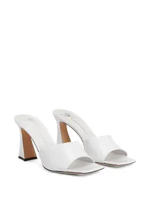 GIUSEPPE ZANOTTI 85mm Solhene Sandals - White
