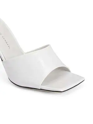 GIUSEPPE ZANOTTI 85mm Solhene Sandals - White