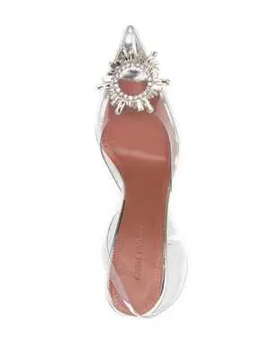 Amina Muaddi Begum 90mm Slingback Pumps