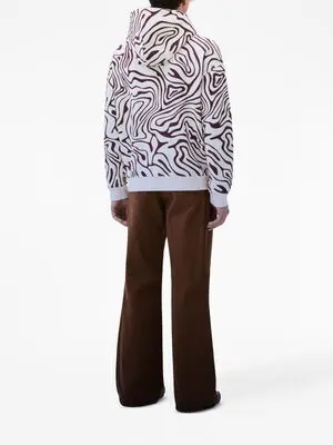 COUNTY OF MILAN Marcelo Burlon Logo-embroidered Hoodie