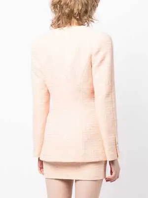 Alessandra Rich Sequin-embellished Tweed Blazer