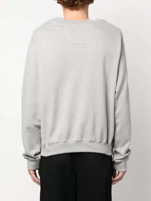 Martine Rose Graphic Print Cotton Sweatshirt