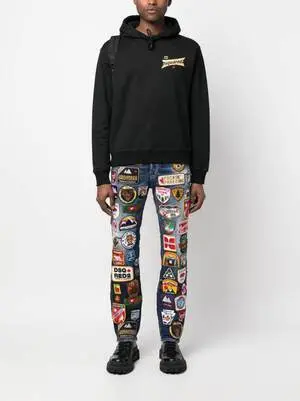 Dsquared2 Badge-appliqué Denim Jeans