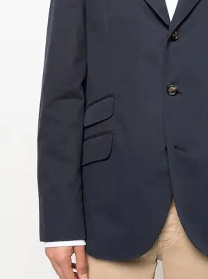 Brunello Cucinelli Single-breasted Cotton Blazer