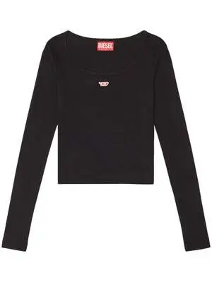 DIESEL® T-ballet-d Long-sleeve T-shirt - Black