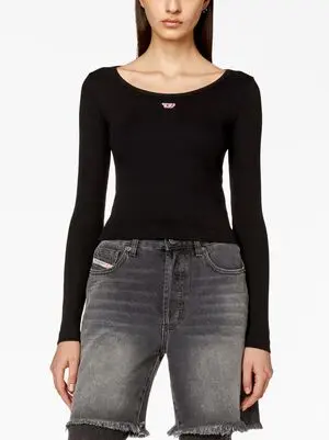 DIESEL® T-ballet-d Long-sleeve T-shirt - Black