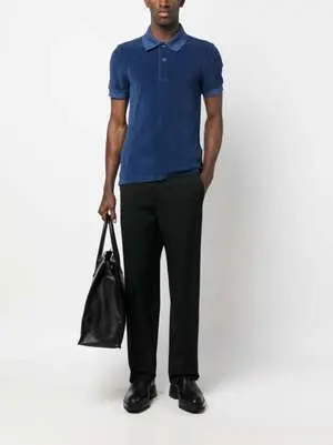 TOM FORD Towelling-finish Polo Shirt