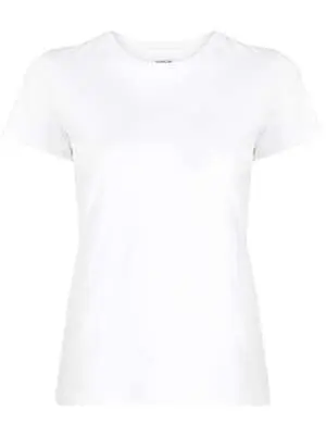 Vince Round-neck Cotton T-shirt - White