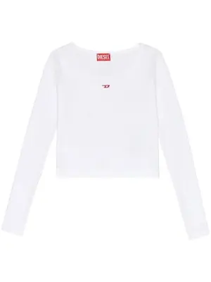 DIESEL® T-ballet-d Long-sleeve T-shirt - White