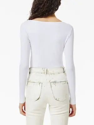 DIESEL® T-ballet-d Long-sleeve T-shirt - White