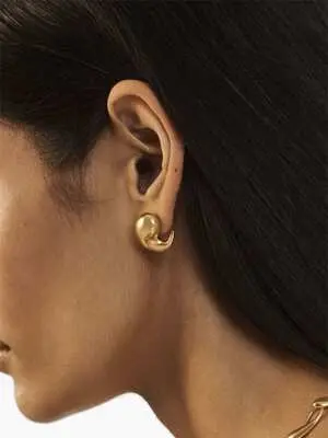 Monica Vinader Nura Vermeil Wrap Earrings - Gold