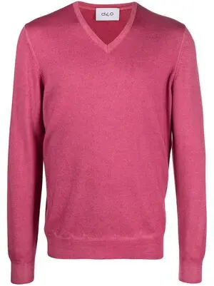 D4.0 Virgin Wool Jumper - Pink