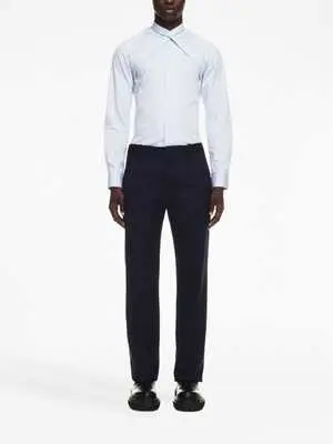 Off-White Crossover-strap Cotton Shirt