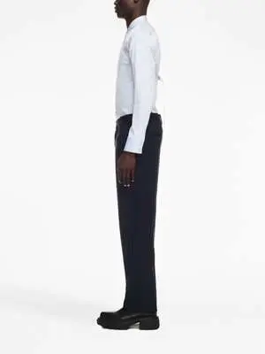 Off-White Crossover-strap Cotton Shirt