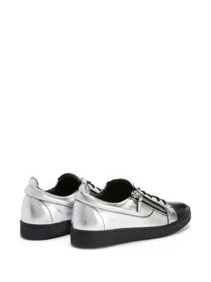 GIUSEPPE ZANOTTI Frankie Double-zip Low-top Sneakers - Multicolour