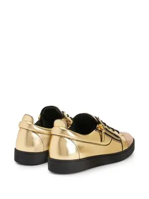GIUSEPPE ZANOTTI Frankie Double-zip Low-top Sneakers