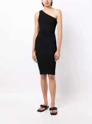 Hunza G Nancy One-shoulder Dress
