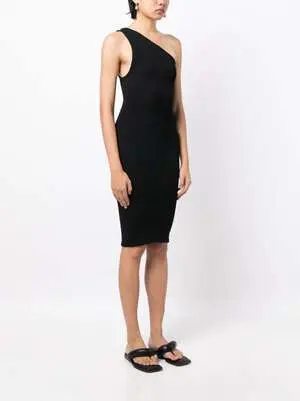 Hunza G Nancy One-shoulder Dress