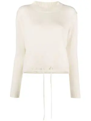 LISKA Cashmere Jumper - White