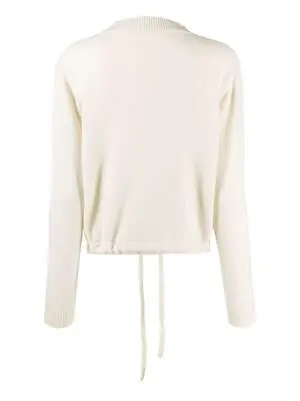 LISKA Cashmere Jumper - White