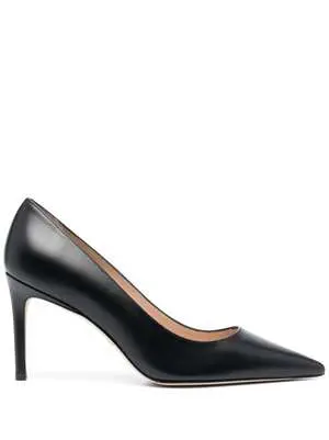 STUART WEITZMAN 85mm Pointed-toe Pumps - Black