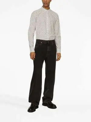 Dolce & Gabbana Dg-print Long-sleeve Shirt